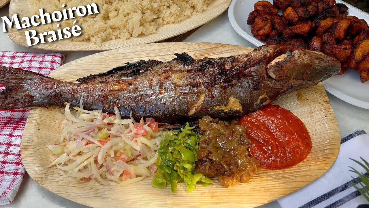 POISSON MACHOIRON BRAISÉ AU BARBECUE. TRÈS BON GOÛT - YouTube