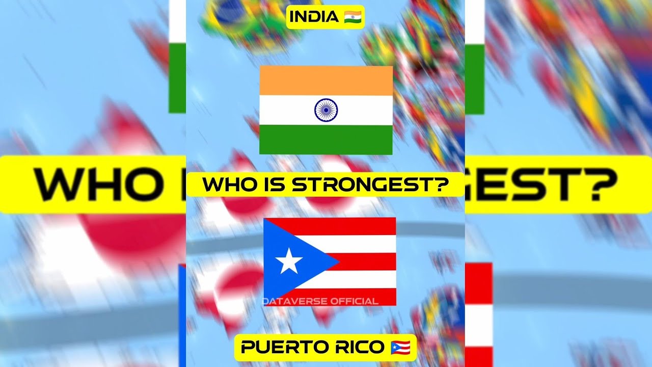 General Comparison: India vs Puerto Rico In 2023 #dataverseofficial ...