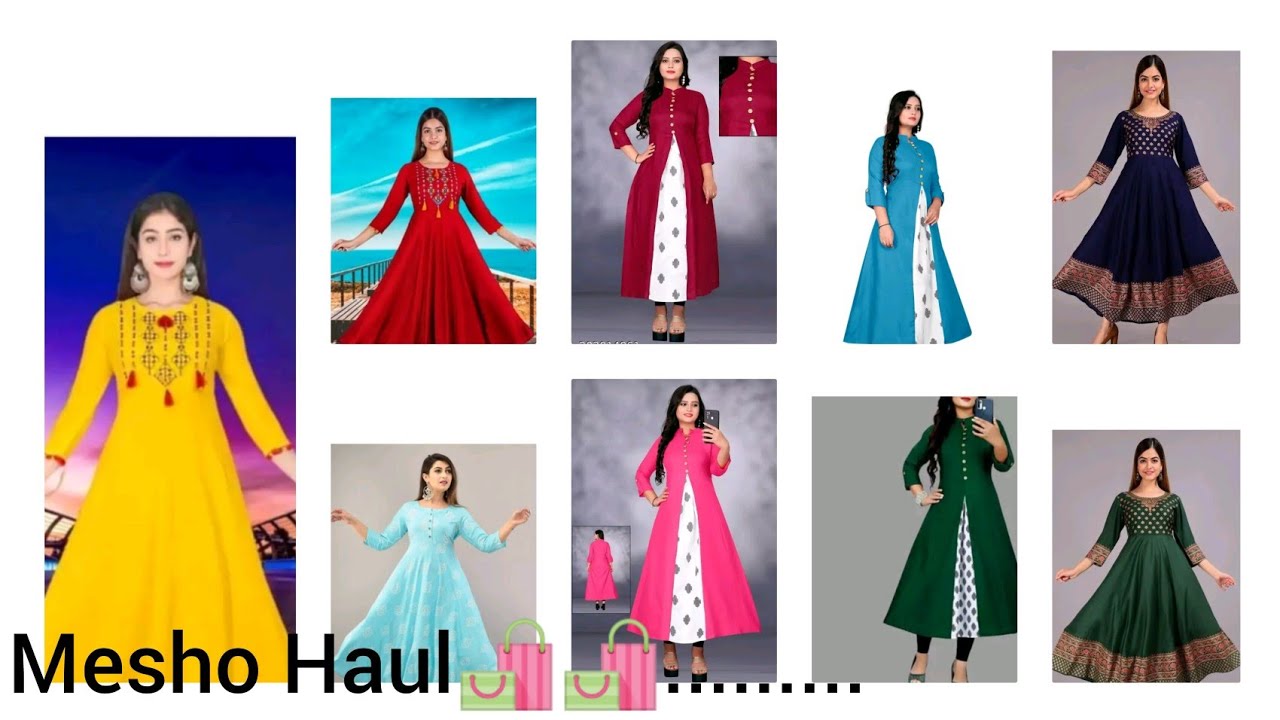 Mesho Haul🛍️..|| Mesho Haul video in kannada || Mesho dress Review ...