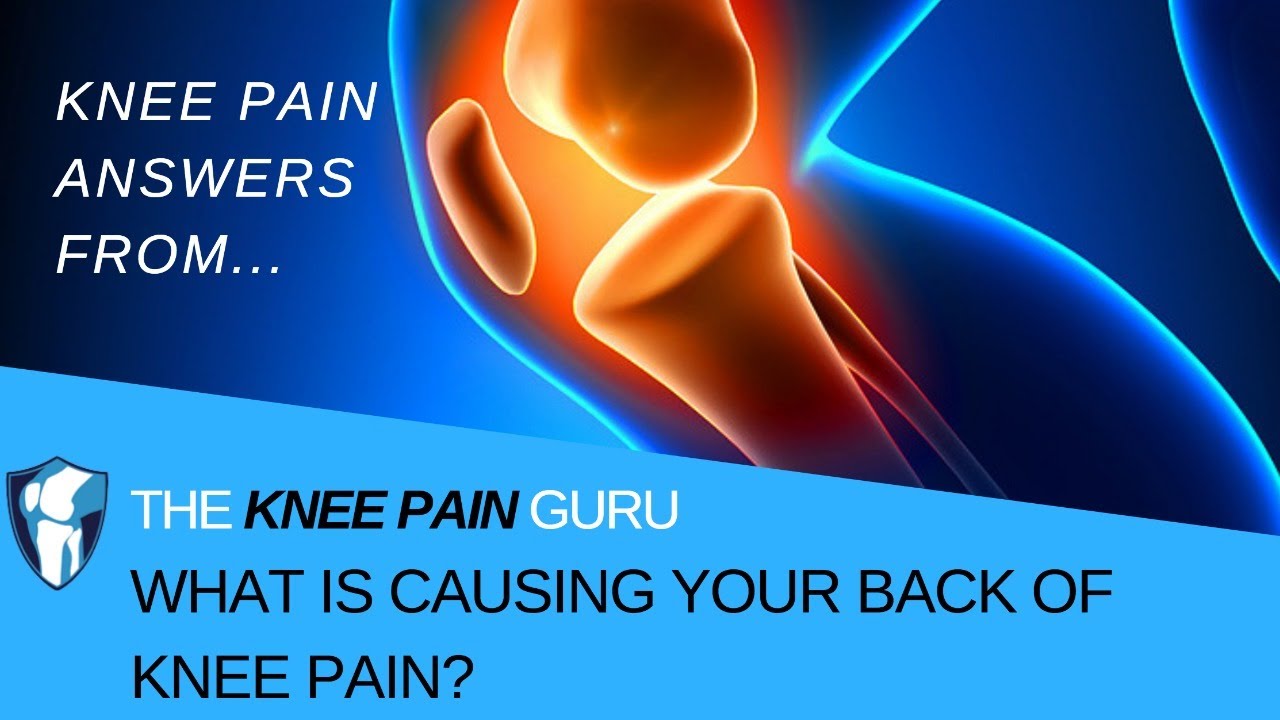 Back of Knee Pain l What Causes Back of Knee Pain? by The Knee Pain ...