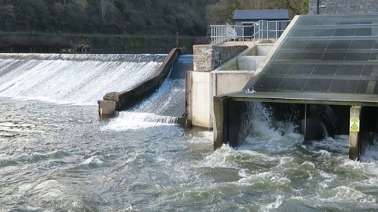 Radyr Weir Hydro Scheme - YouTube