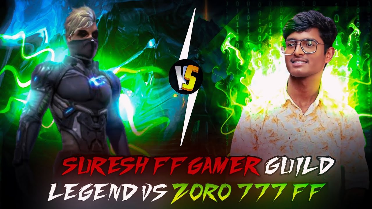 SURESH FF GAMER GUILD LEGEND VS ZORO 777 FF 🎯(WHO WILL WIN) FREE FIRE ...