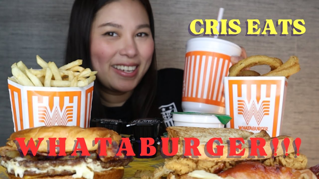 WhataBurger | Sweet & Spicy Bacon | Chicken Barbeque Patty Melt | Fires ...