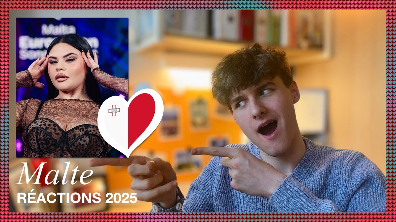Miriane Conte - "Serving" - Malte 🇲🇹 • Eurovision 2025 • Réactions ...