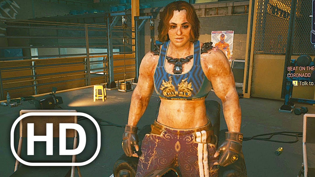 HARDEST Boss Fight In Cyberpunk 2077 RHINO Beat on the Brat Mission ...