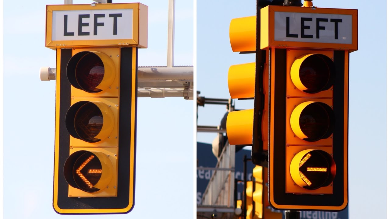 Eagle Durasig 3-Section Permissive Only Flashing Yellow Arrow Left Turn ...