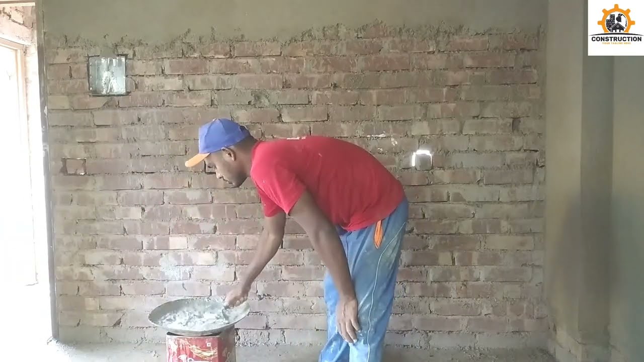 Ghar ke andar wall plaster/home inside wall blaster #plasterwork # ...