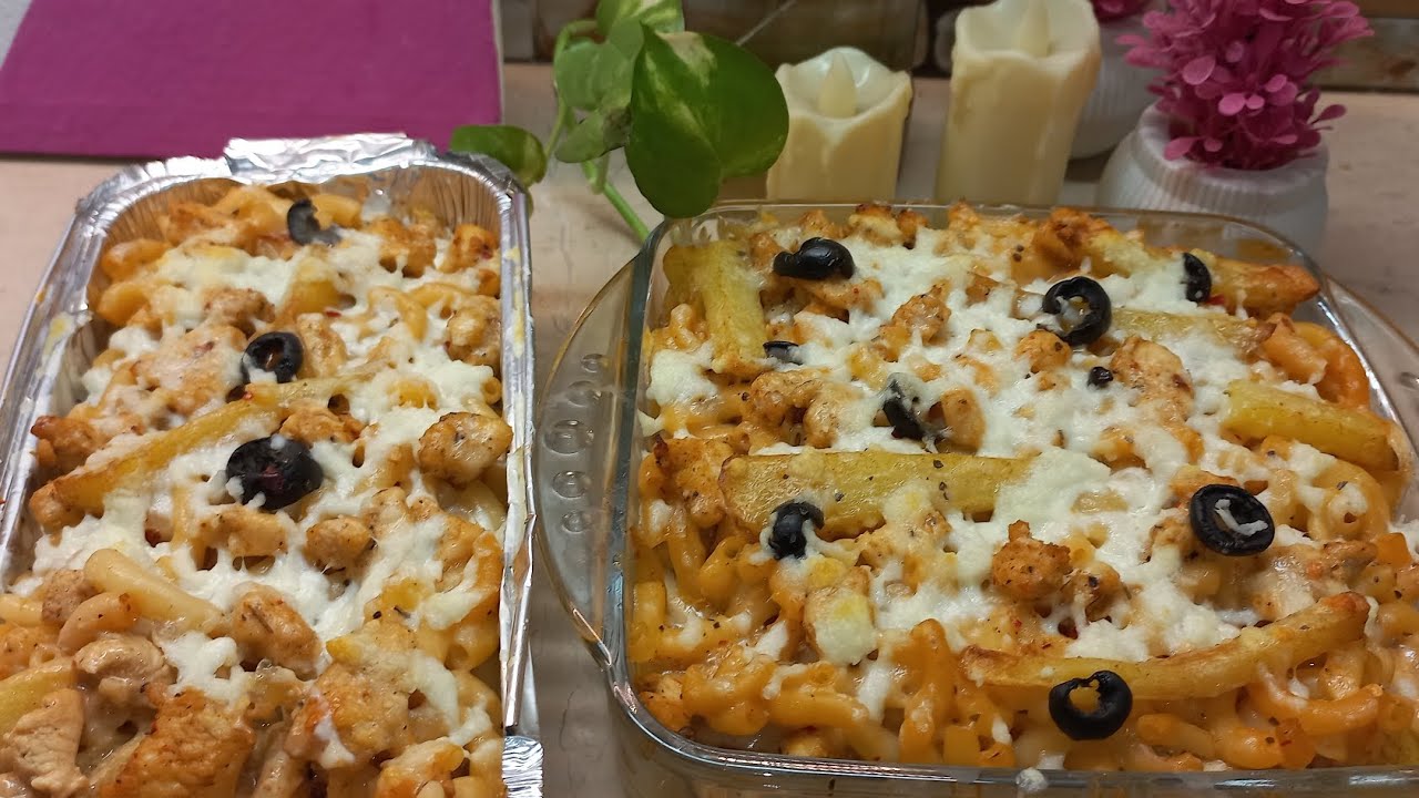 Loded Pasta Fries Delicious Recipe By Ruby||Homemade Loded Pasta Fries ...