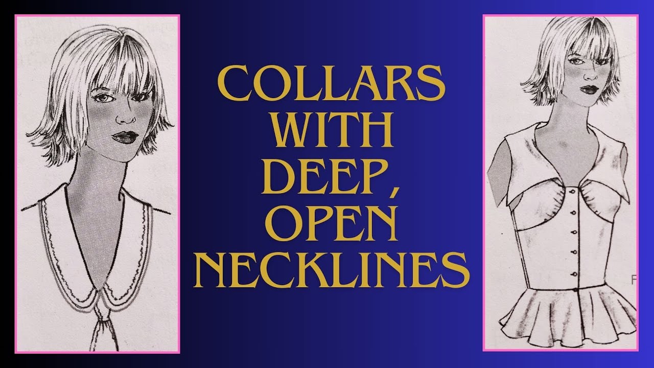 COLLARS WITH DEEP, OPEN NECKLINES - YouTube