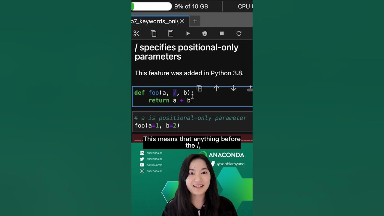 Python Tips Positional Only And Keyword Only Parameters Youtube