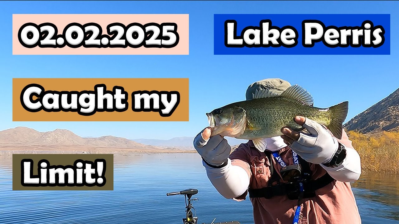 Lake Perris Fishing. Finding 5 bass up shallow. #lakeperrisfishing # ...