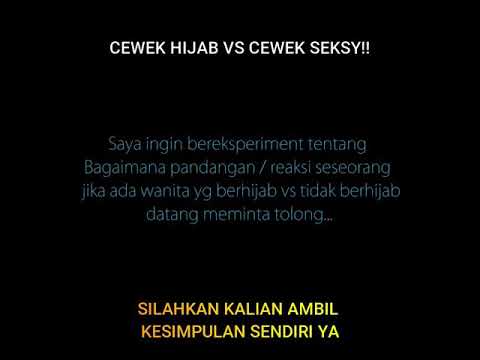 cewe hijab vs cewe sexy