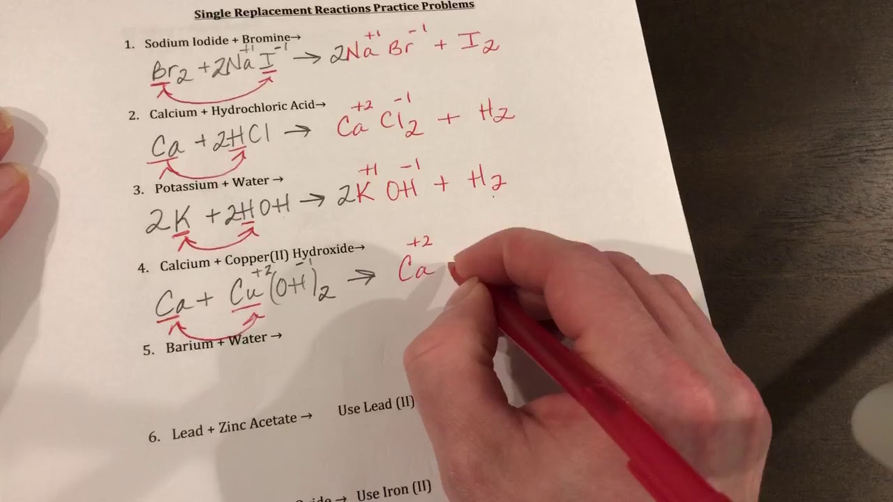 Single Replacement Reactions Practice Problems YouTube single-replacement-reactions-practice-problems-youtube
