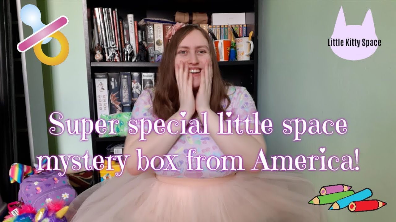 Super special little space mystery box from America! | Age regression ...