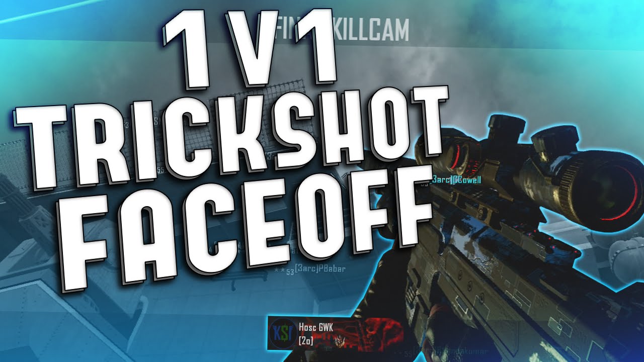 1v1 TRICKSHOT FACEOFF! - YouTube