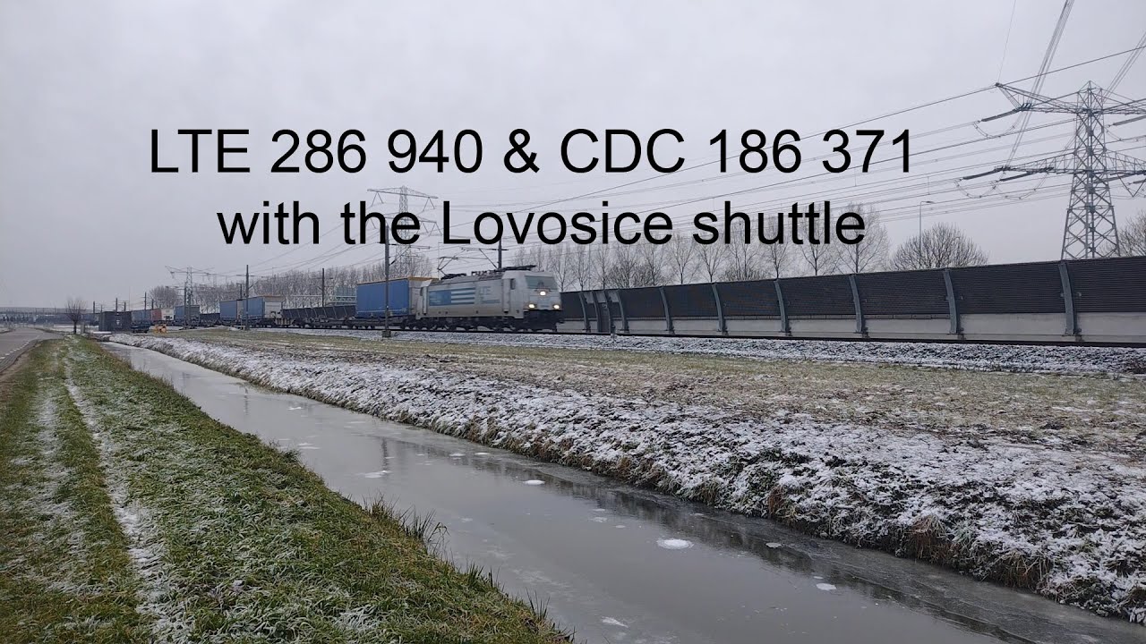 #0004 LTE 286 940 & CDC 186 371 at Papendrecht - YouTube