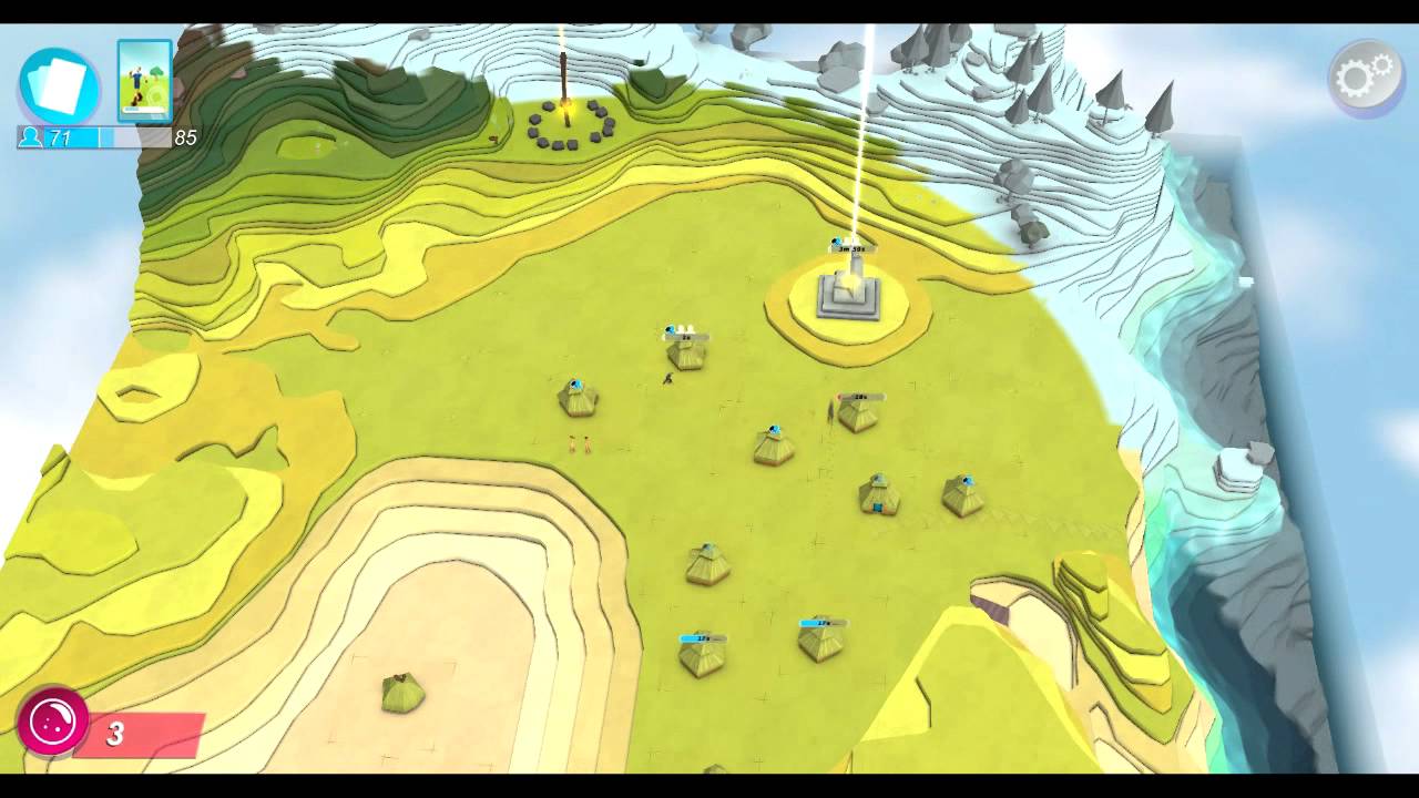 Прохождение игры Godus 2.0.5. Часть 1. TimeLapse Game - YouTube
