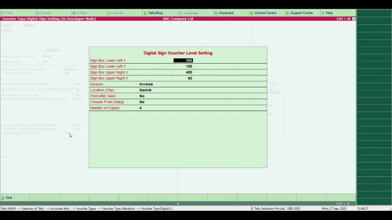 DSC on Invoice - YouTube