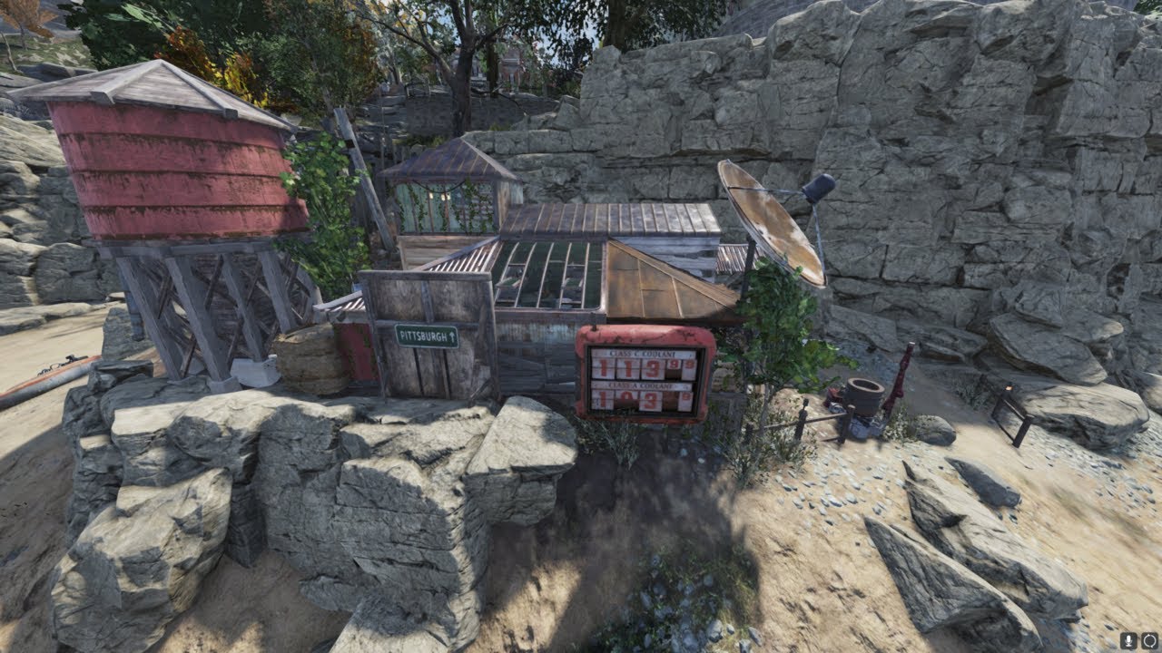 Fallout 76 - New Gad Shack CAMP - YouTube