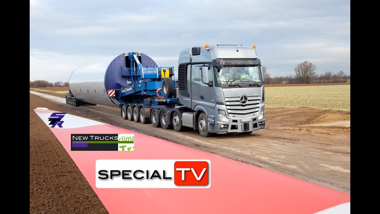 Mercedes-Benz Actros SLT and Arocs SLT - Report promo - YouTube