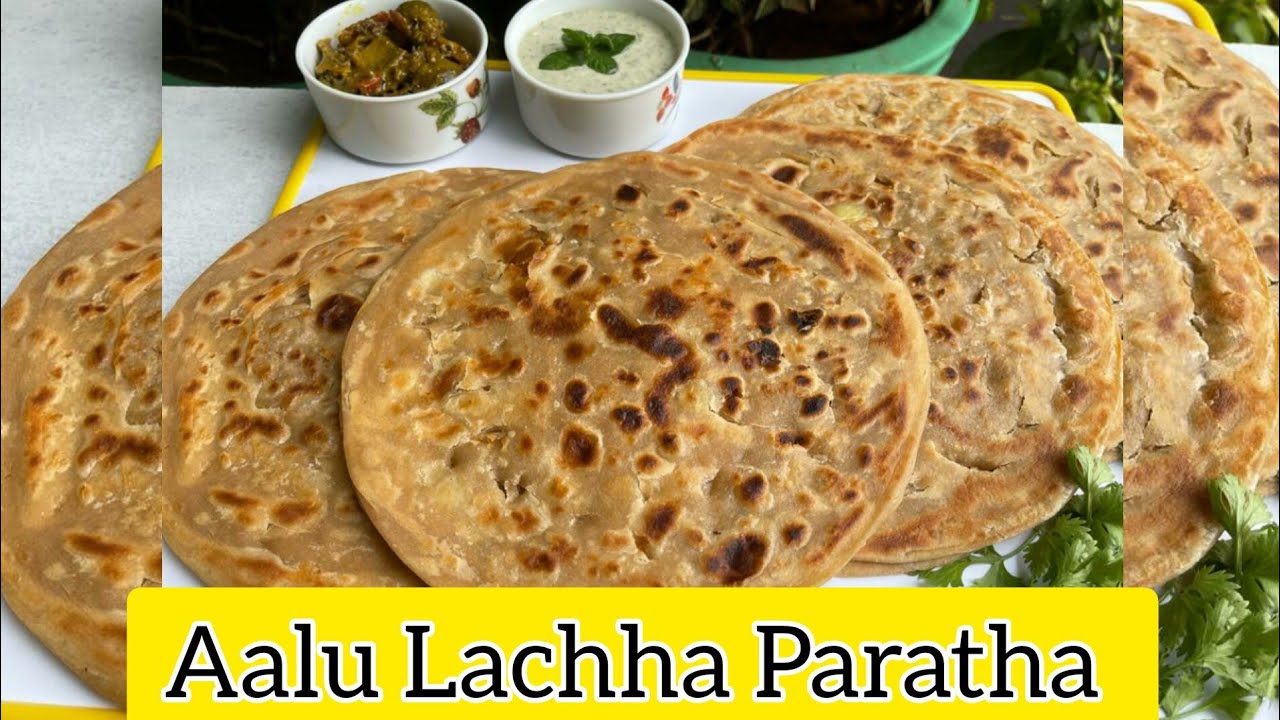 Aalu Lachha Paratha | warki Aalu bhara crispy Paratha recipe | Desi ...
