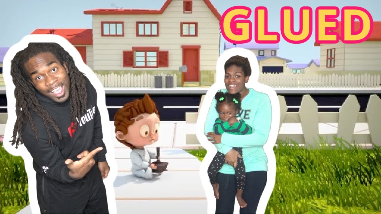 GLUED | (BEST REACTION) - YouTube
