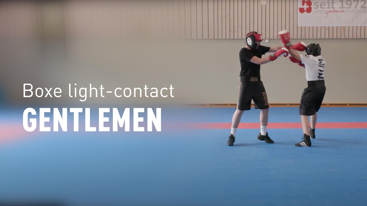 Boxe light-contact: Gentlemen - YouTube