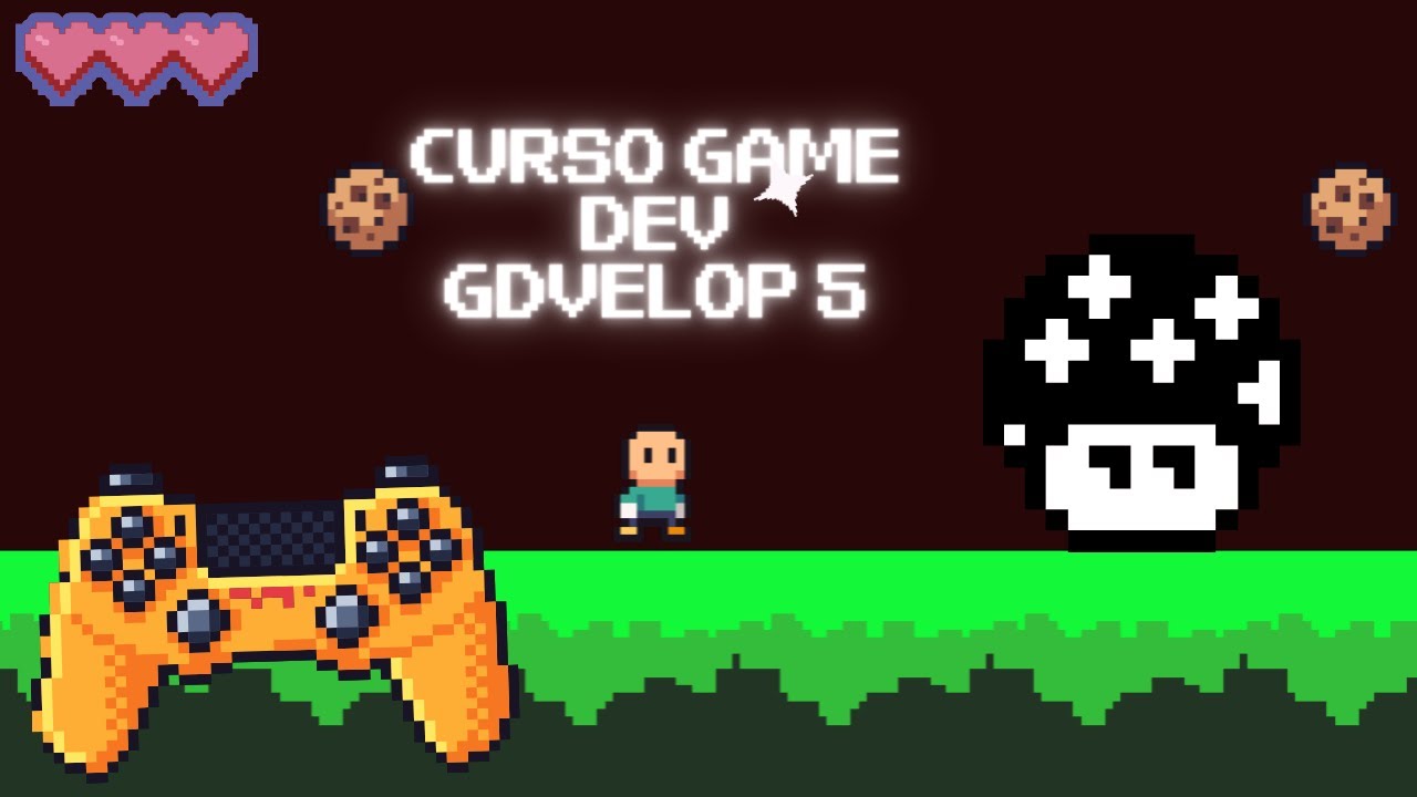 CRIANDO SEU PRIMEIRO JOGO NA GDEVELOP | 4 - Coletando itens e Mudando de fase | - YouTube