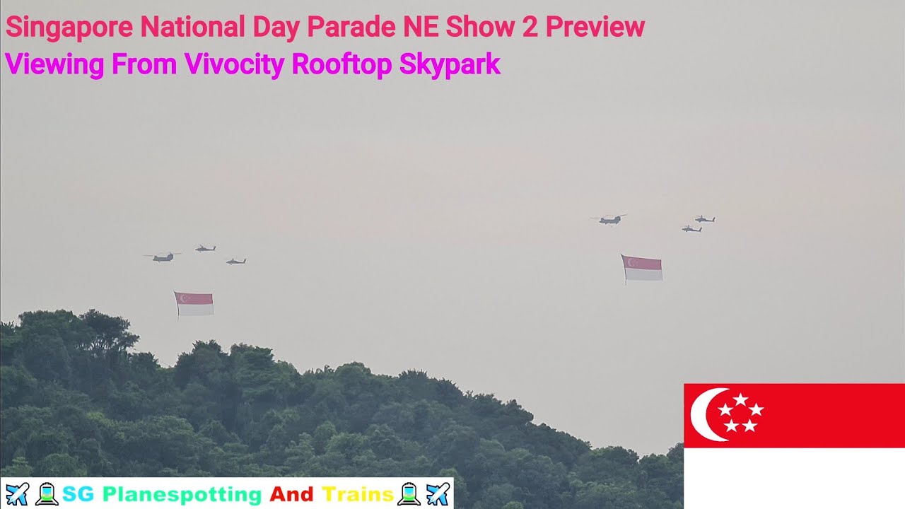 [NE Show 2] National Day Parade 2022 Rehearsal Weekends Preview - YouTube