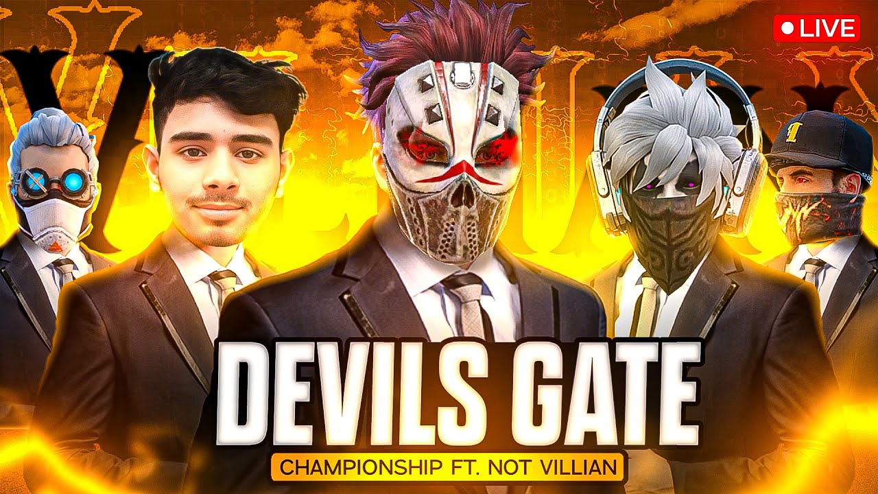 DEVILS GATE FULL MAP ESP SCRIMS 🏆 || FT NXT MOB GWK MOB AS ESP AXL NXL ...