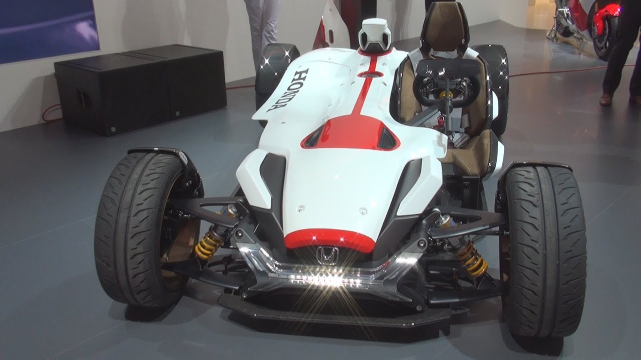 Honda Project 2&4 Concept Exterior and Interior in 3D - YouTube