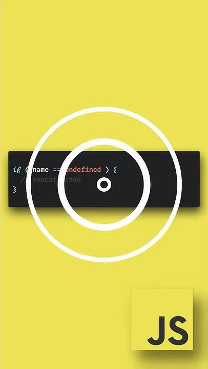 Best Explanation of JavaScript Null vs Undefined! #shorts - YouTube