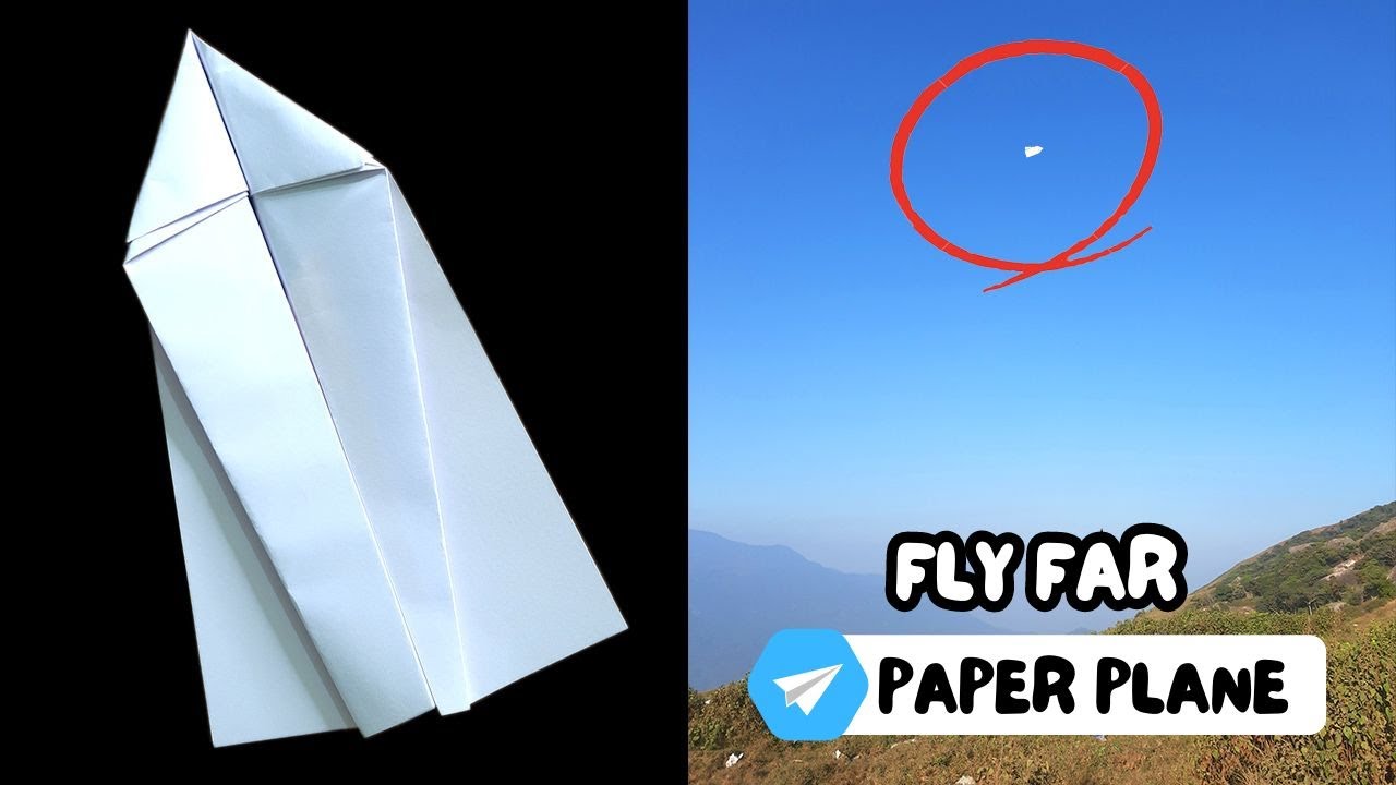 How to Make a Perfect Paper Airplane That Flies Far - YouTube