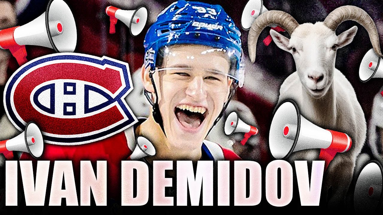 IVAN DEMIDOV SCORES 2 POINTS IN HIS NHL DEBUT: HABS CHOKE LEAD VS ...