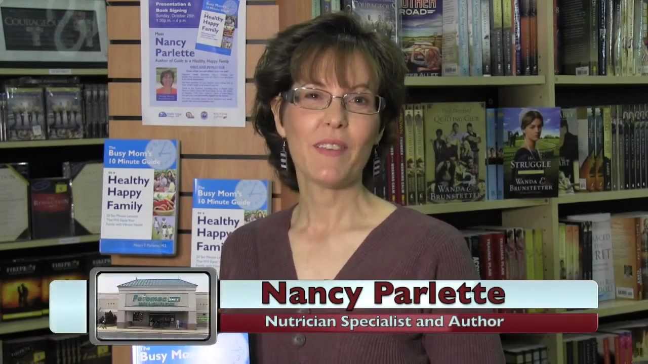 Nancy Parlette Book available at Potomac Adventist Store - YouTube