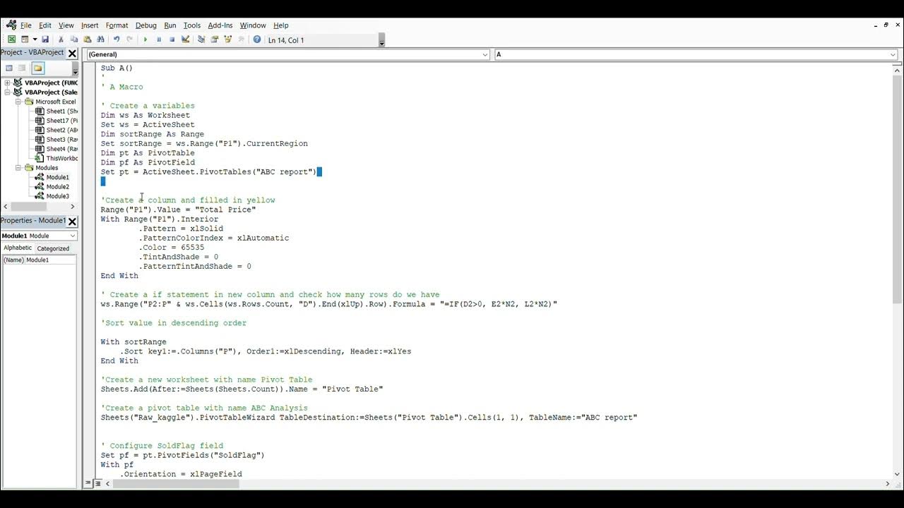 Supply Chain Analysis 30 VBA Automatization 5 - YouTube