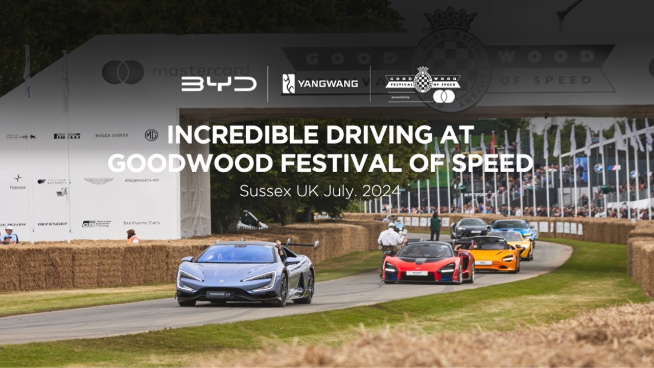 Don't miss what happened when BYD took to the famous Goodwood Hill ...