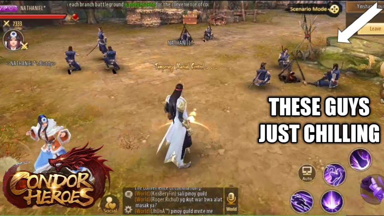Condor Heroes Gameplay [ENG] (OPEN WORLD MMORPG) ANDROID/IOS - YouTube