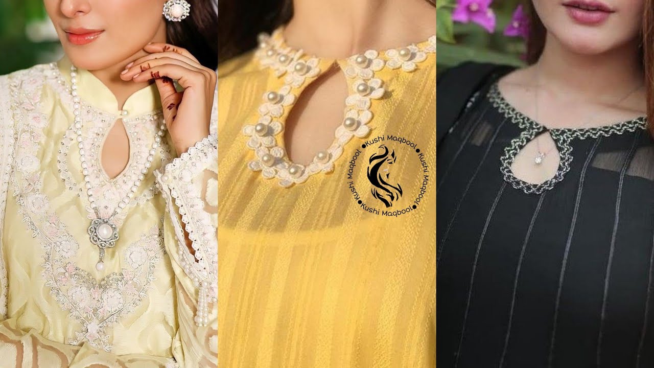 Pan Patti ladies neck designing Ideas - YouTube