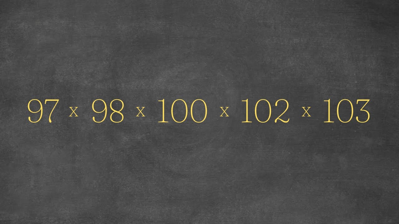 Use This SIMPLE Trick To Solve The Toughest Multiplication Problems In ...