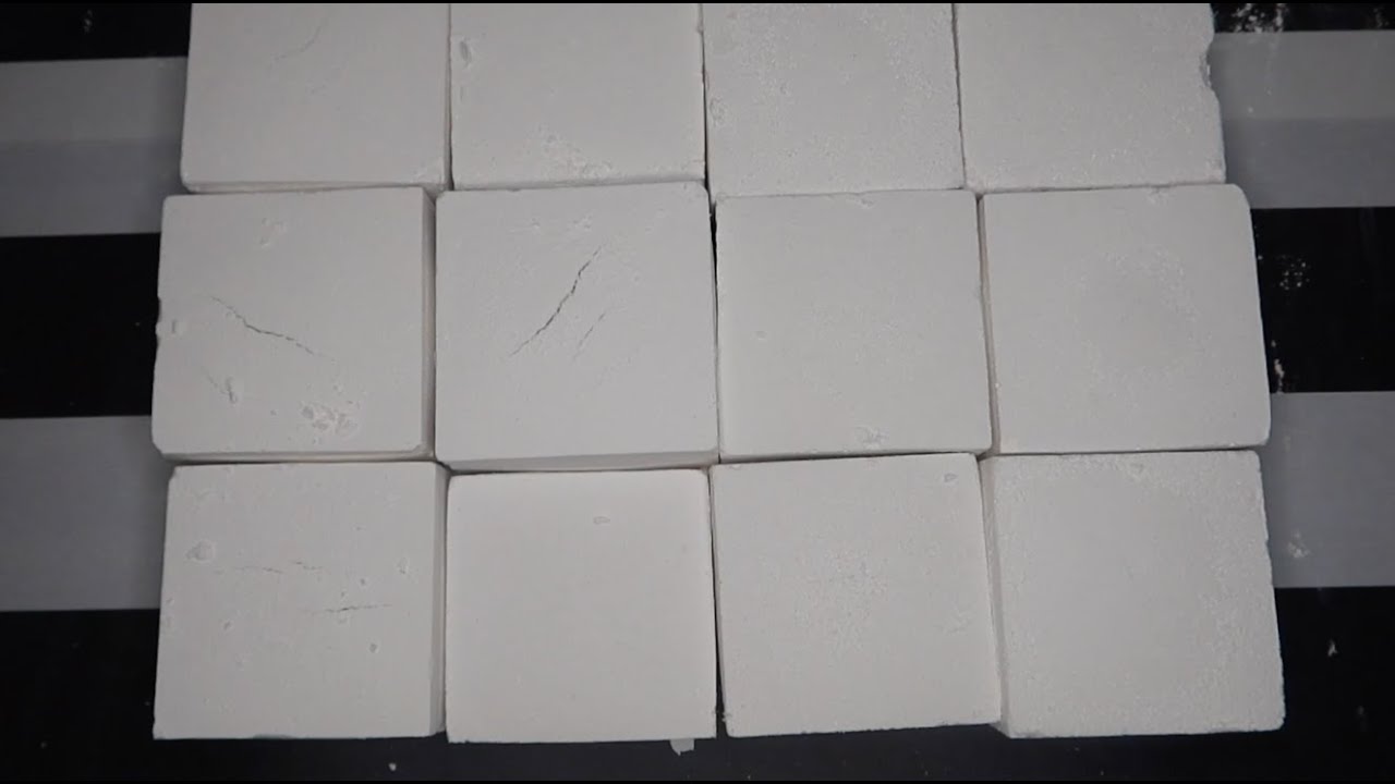 KD's Plain Jane Homemade Gym Chalk | Crispy, Crunchy Version | ASMR ...