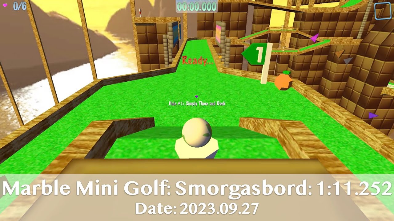 Marble Mini Golf Smorgasbord (1:11.252) [Advent Calendar Day 23] - YouTube