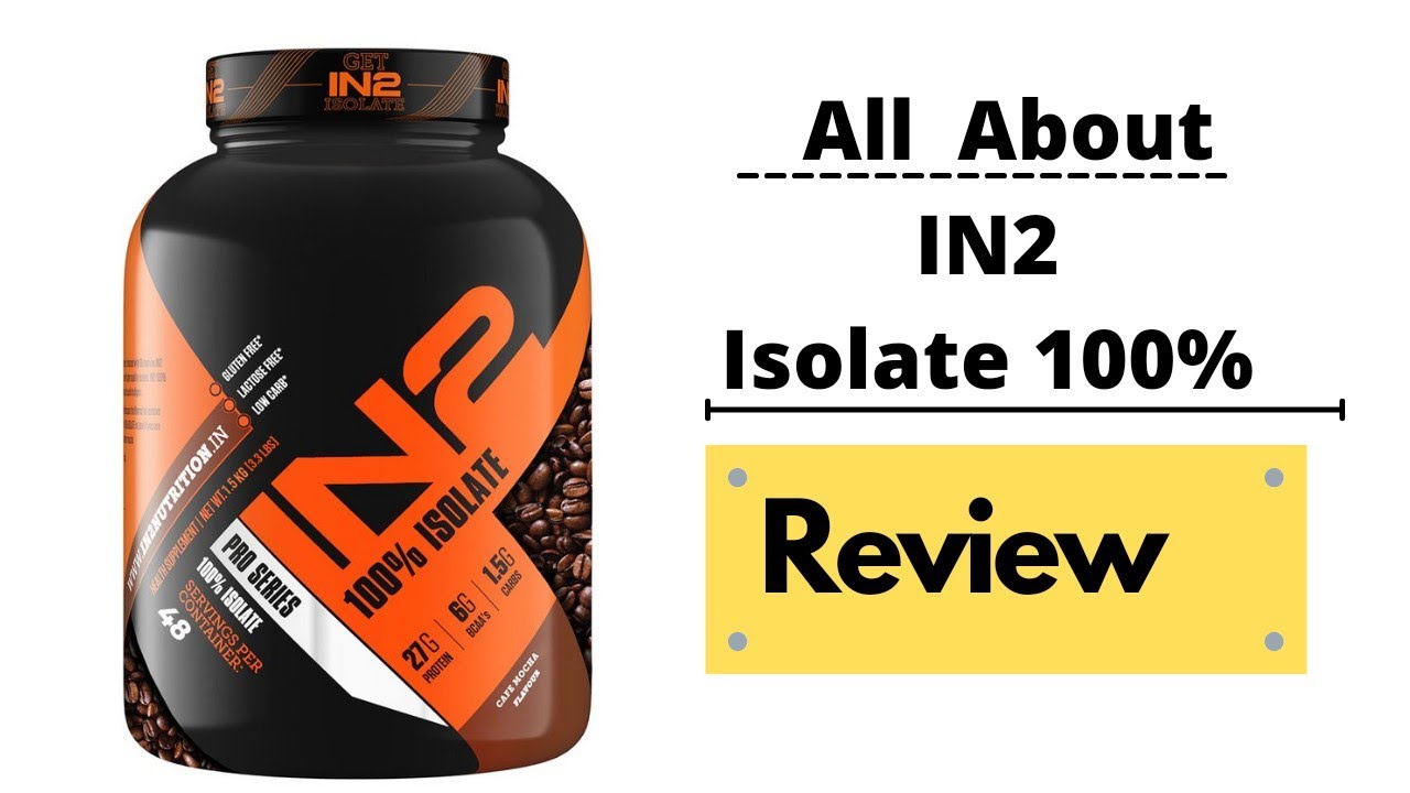 In2 Nutrition Isolate Protein Review #in2nutrition #in2 - YouTube