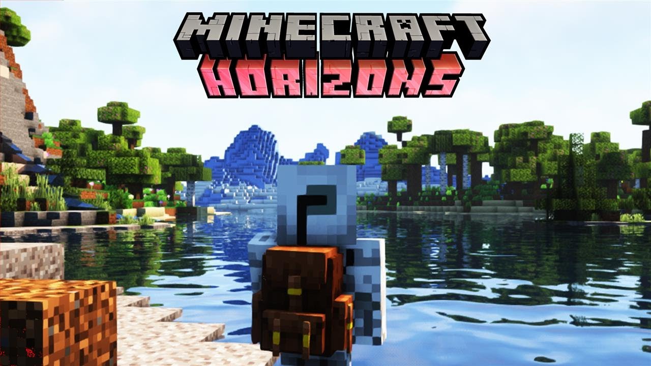 Minecraft Horizons | Ausrüsten und Bauplatz abstecken Los gehts - YouTube