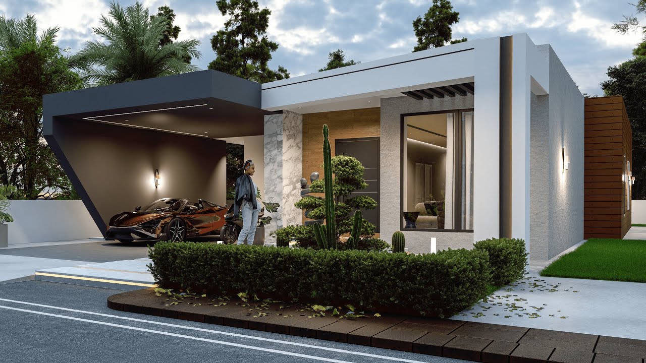 Luxury Modern House Design | 3 Bedroom | 140 sqm | Small Family House ...