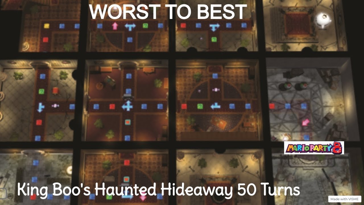 Mario Party 8 Livestream 50 Turns: Part 2: King Boo’s Haunted Hideaway - YouTube