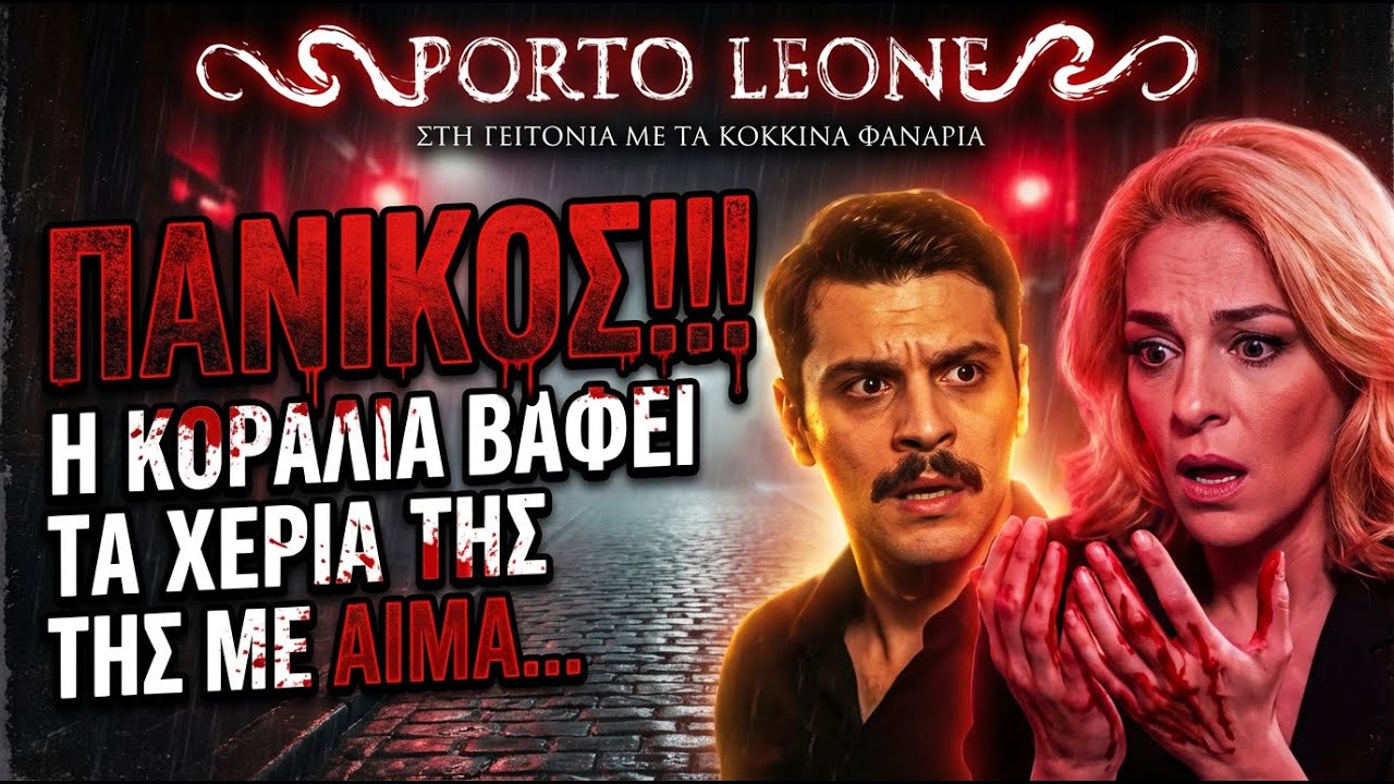 Porto Leone - Η ΚΟΡΑΛΙΑ ΒΑΦΕΙ ΤΑ ΧΕΡΙΑ ΤΗΣ ΜΕ ΑΙΜΑ ΚΑΙ ΓΡΑΦΕΙ ΤΟ ΤΕΛΟΣ ...