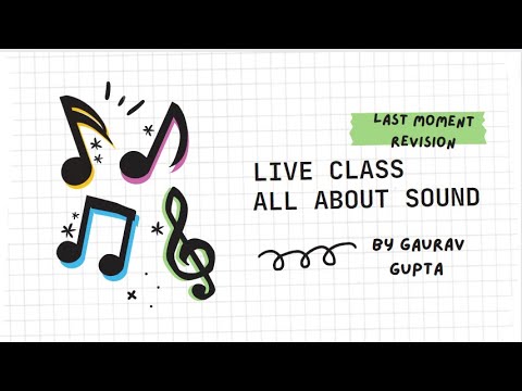 LIVE! || Sound || Class- 9th - YouTube
