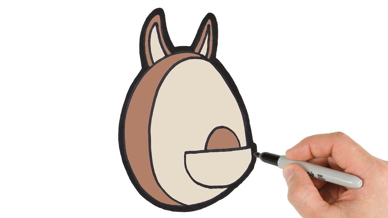 How to Draw Aussie Egg Adopt Me | | Roblox Drawings - YouTube