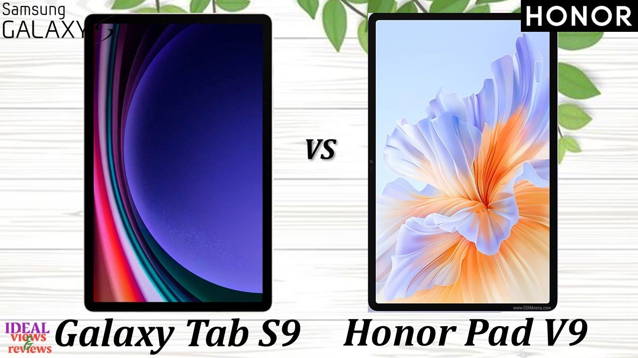 Samsung galaxy Tab S9 Takes on Honor Pad V9 in the ULTIMATE Tablet ...